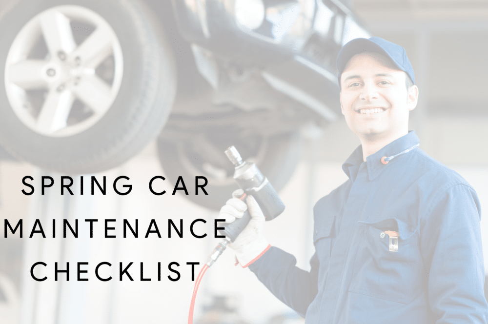 Spring Car Maintenance Checklist - East End Body Shop